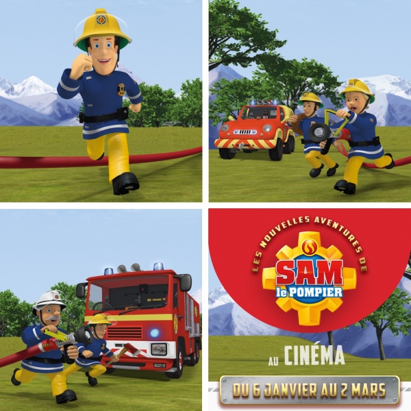 Sam le pompier au cinéma {et des places à gagner} - Untibebe Parents